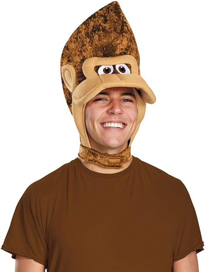 Disguise Super Mario Brother's Donkey Kong Adult Headpiece size age 14 ...