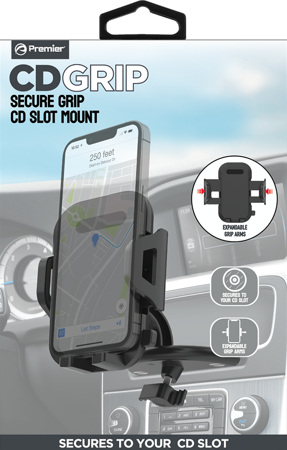 Streamlined Convenience: CD Slot Phone Mount for Effortless Device Int ...