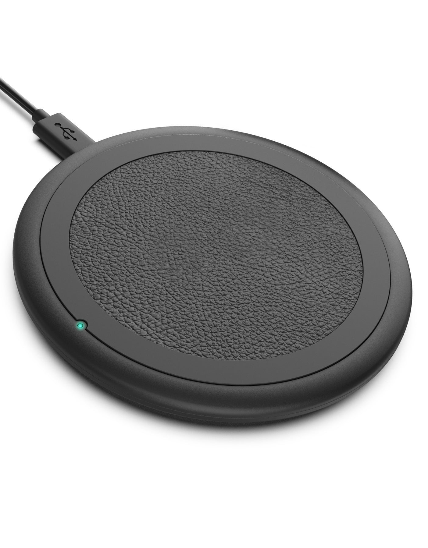 Wireless Charging Qi Pad (Fast Charging) Ultra Thin Charger for iPhone ...