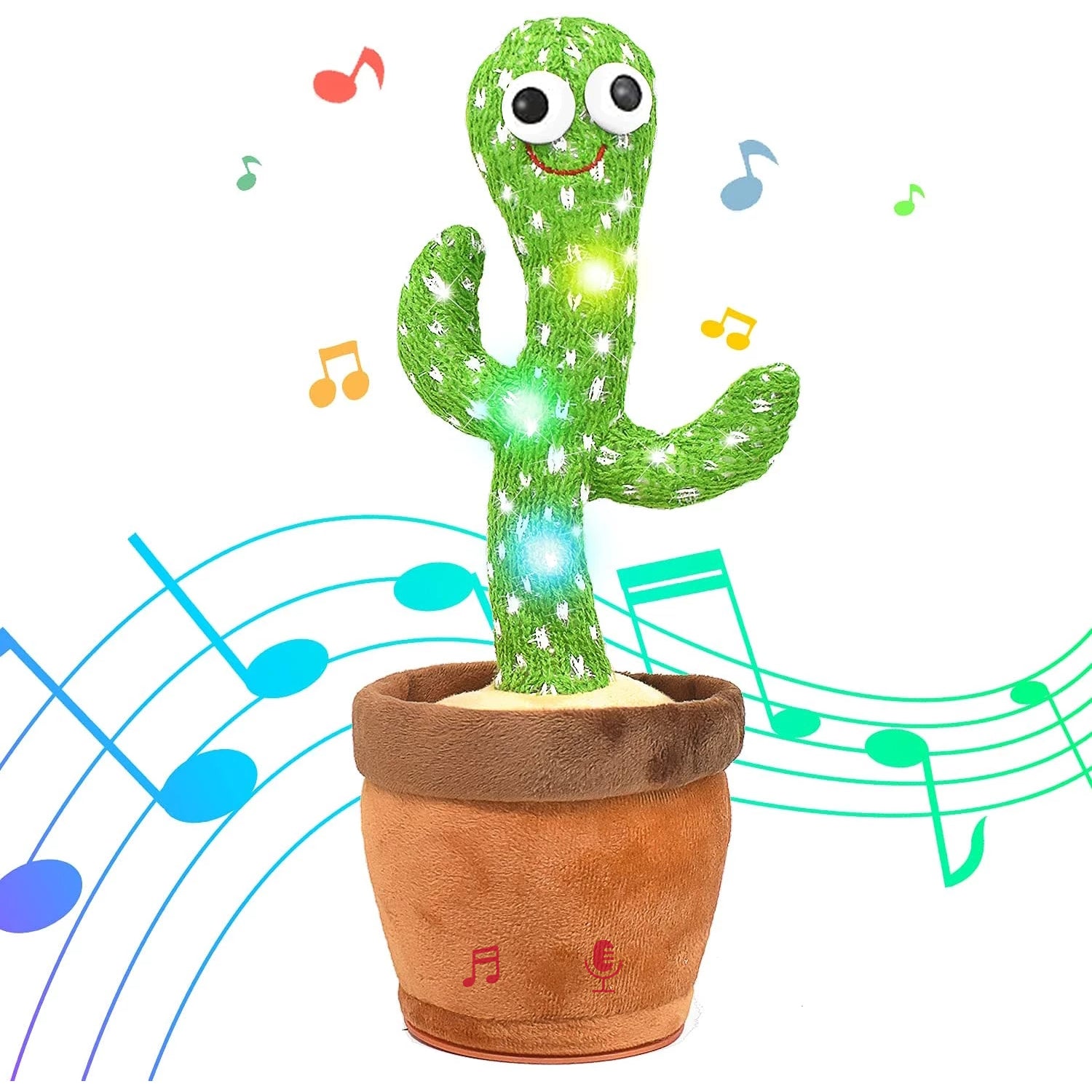 Dancing Cactus Mimicking Toy, USB-C Rechargeable – Infinite Basics